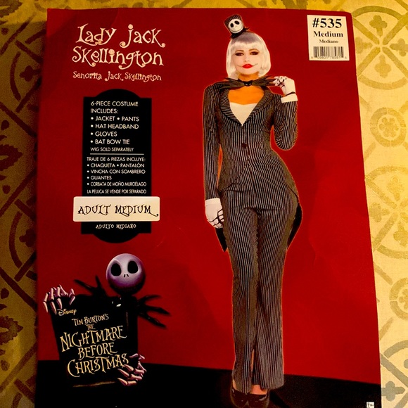Other | Disney Lady Jack Skellington Costume | Poshmark